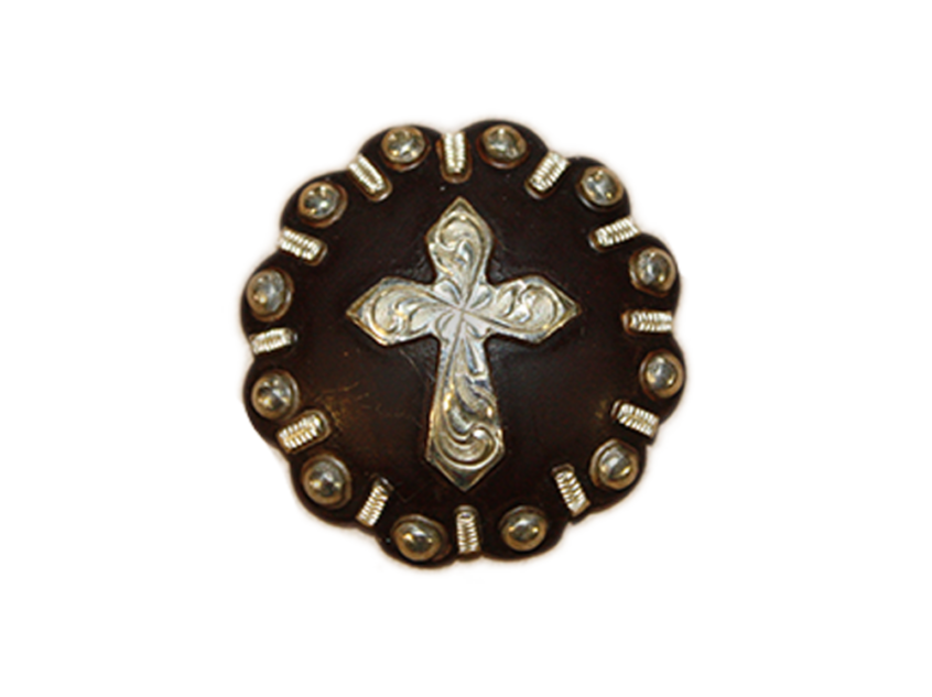 Fancy Cross Concho | Slone Saddles